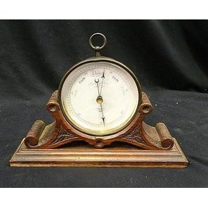 Brass Barometer with Oak Stand - Barometers & thermometers - Industry ...