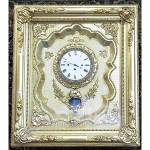 Polish-French Giltwood Wall Clock - 63x56cm - Clocks - Wall - Horology ...