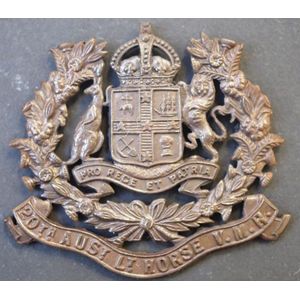 Vic Mounted Rifles Cap Badge - 20th LHR (1930-42) - Medals, Badges ...