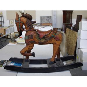 Vintage children's rocking horses - price guide and values