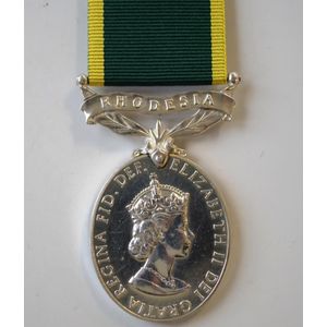 Rhodesia Efficiency Decoration Medal, George VI Era - Medals, Badges ...