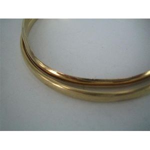 9ct Gold Bangles: Solid and Wax-Filled - Bracelets/Bangles - Jewellery