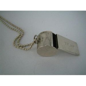 Tiffany & Co Silver Whistle Necklace - Necklace/Chain - Jewellery