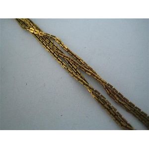 18ct Gold Two-Row Chain with Clasped Hand Fitting - Necklace/Chain ...