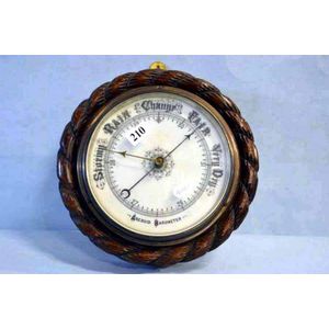 Oak Rope Barometer - Barometers & thermometers - Industry Science ...