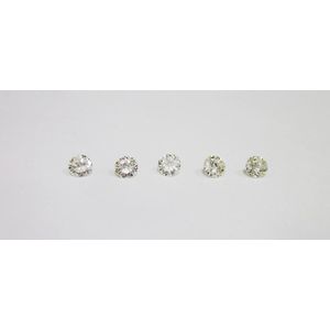 Two Carat Round Brilliant Loose Diamond Set - Unmounted / Loose Stones ...