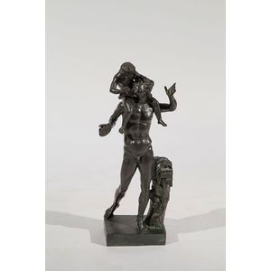 Sabatino's Bronze Pan and Infant Bacchus - Figures/Groups - Sculpture ...