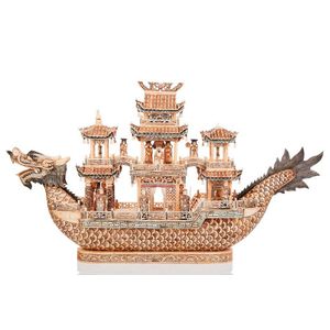 Carved Chinese ivory boats - price guide and values