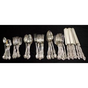 R. Wallace & Sons Sterling Silver Cutlery Set - Flatware/Cutlery and ...