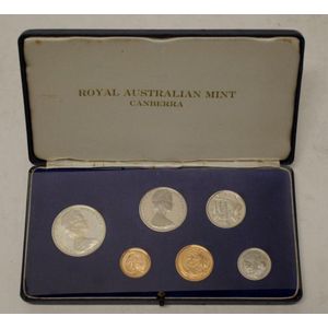 1966 Australian Proof Coin Year Set - RAM - Coins - Numismatics, Stamps & Scrip