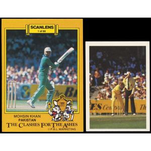 Scanlens trading cards cricket and cricketers - price guide and values