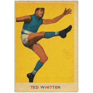 1963 Ted Whitten Footballers Scanlens Card G/VG - Cards - Cigarette ...