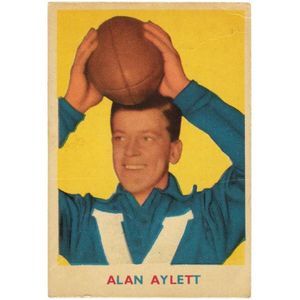 1963 Alan Aylett North Melbourne Footballer Card - Cards - Cigarette ...
