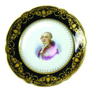 Sevres and Sevres style plates, dishes and platters - price guide and ...