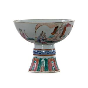 Antique Chinese stem cups - price guide and values
