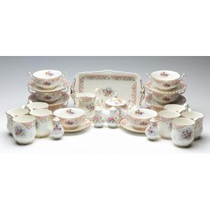 Royal Albert Serenity Tea Set for Eight - Royal Albert - Ceramics