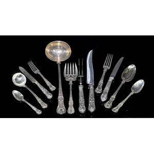 Antique Queens pattern sterling silver cutlery / flatware - price guide ...
