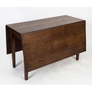 18th/19th Century English Oak Drop-Side Dining Table - Tables - Card ...