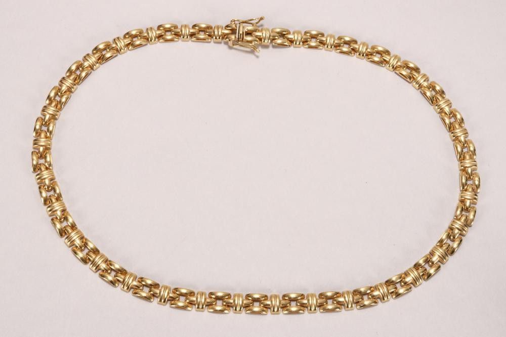 Israel 18ct Gold Chain with Box Clasp - 26.92gm - Necklace/Chain ...