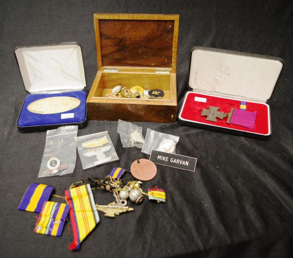 Medal Collection in Polished Wood Box - Medals, civilian - Numismatics ...