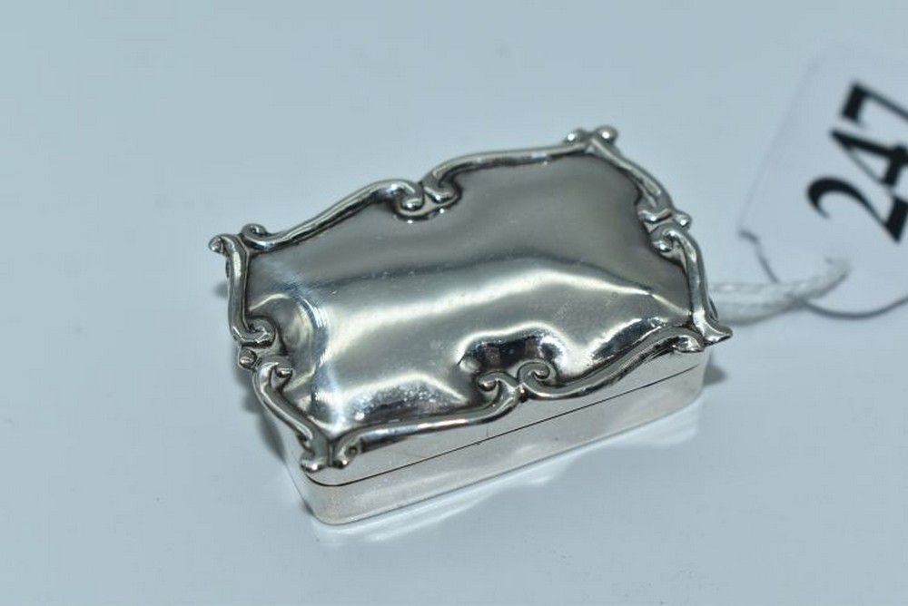 925 Hallmarked Sterling Silver Pill Box - Boxes, Jewellery & Trinket ...