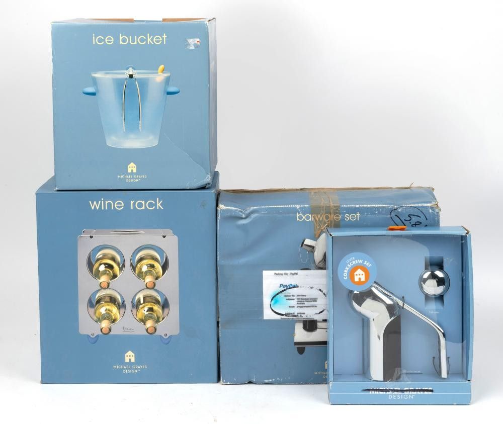 Michael Graves Bar and Wine Accessories Collection from John Henry ...