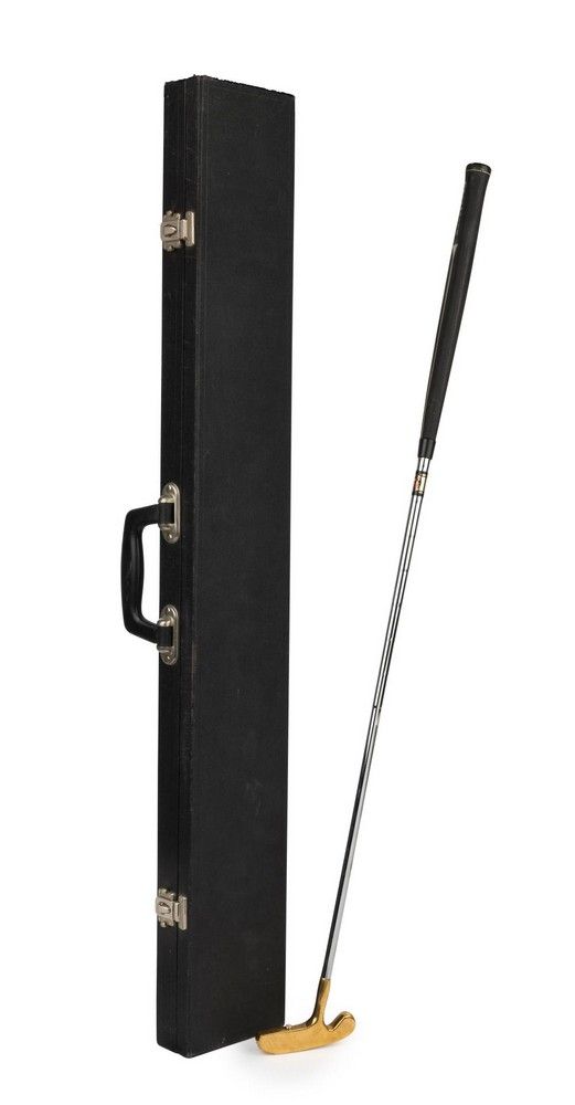 Jack Robie's Gold Plated Diamond Golf Trophy Putter - Sporting - Golf ...