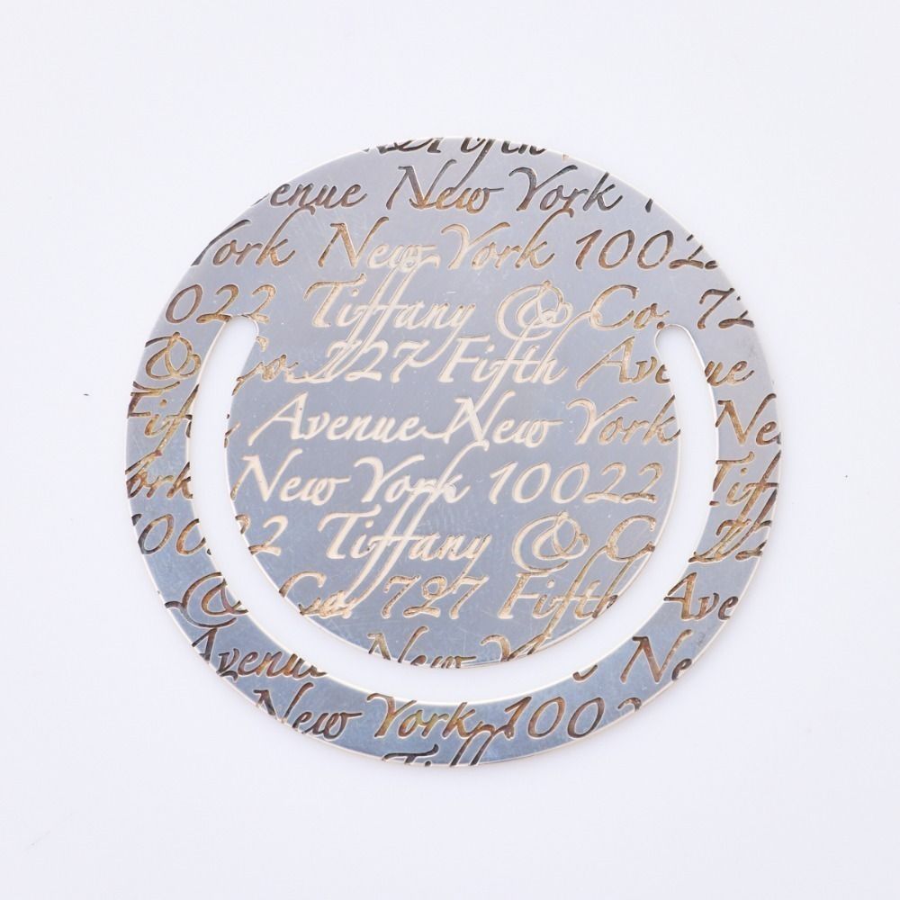 Tiffany & Co Sterling Silver Round Bookmark with Dustbag - Bookmarks ...