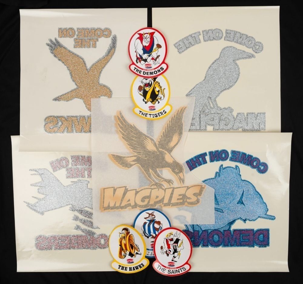 Vintage AFL Club Stickers and Decals Collection (1973-1983) - Transport ...