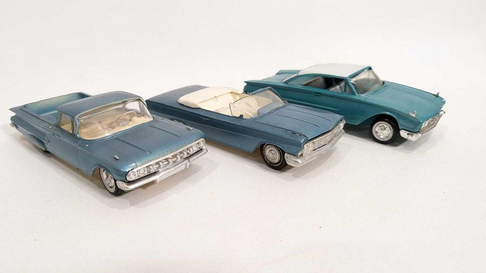 1960s Plastic Promotional Model Cars: El Camino, Galaxy, Impala Damage ...