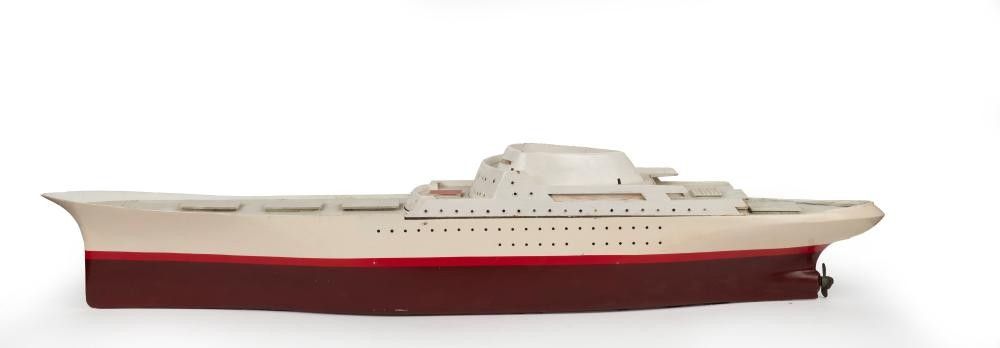 Unfinished Model of NS Savannah: Nuclear Powered Merchant Ship Replica ...