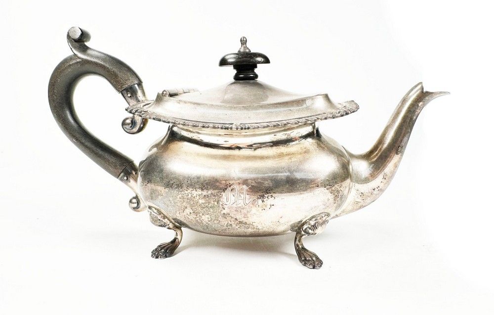 Antique Sterling Silver Teapot by Holland, Aldwinckle & Slater 1901 ...