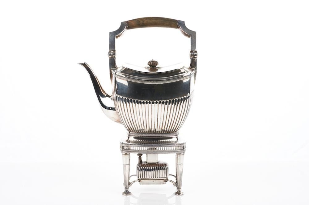 Dutch Silver Teapot on Stand: Historic Gift from Ship Launch - Tea ...