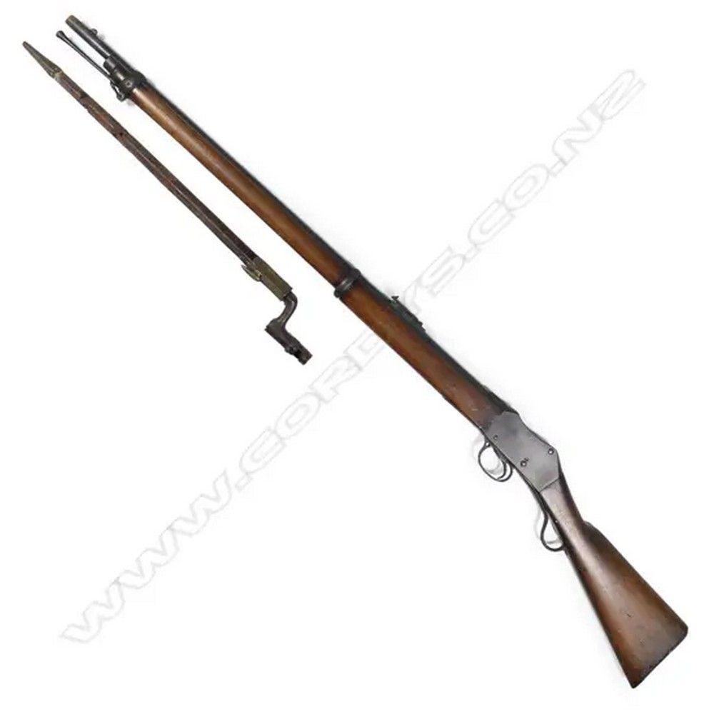 1884 Enfield Martini-Henry Rifle with Bayonet, NSW Markings - Firearms ...