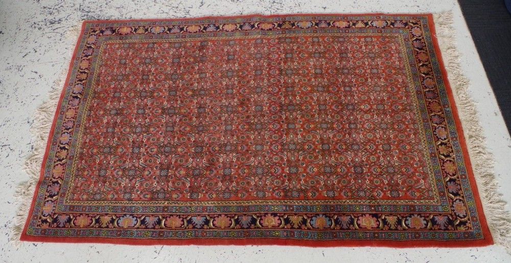 Authentic Middle Eastern Wool Rug - Handwoven Artisan Masterpiece ...