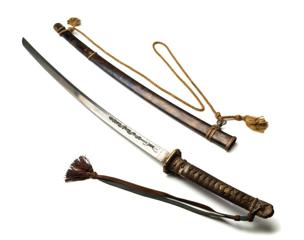 WWII Japanese Naval Officer's Sword by Kanemichi - Edged Weapons ...