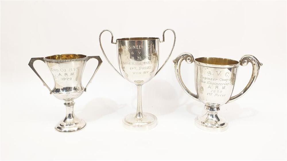 Chinese Export Silver Trophy Cups, Early 20th Century Collection ...
