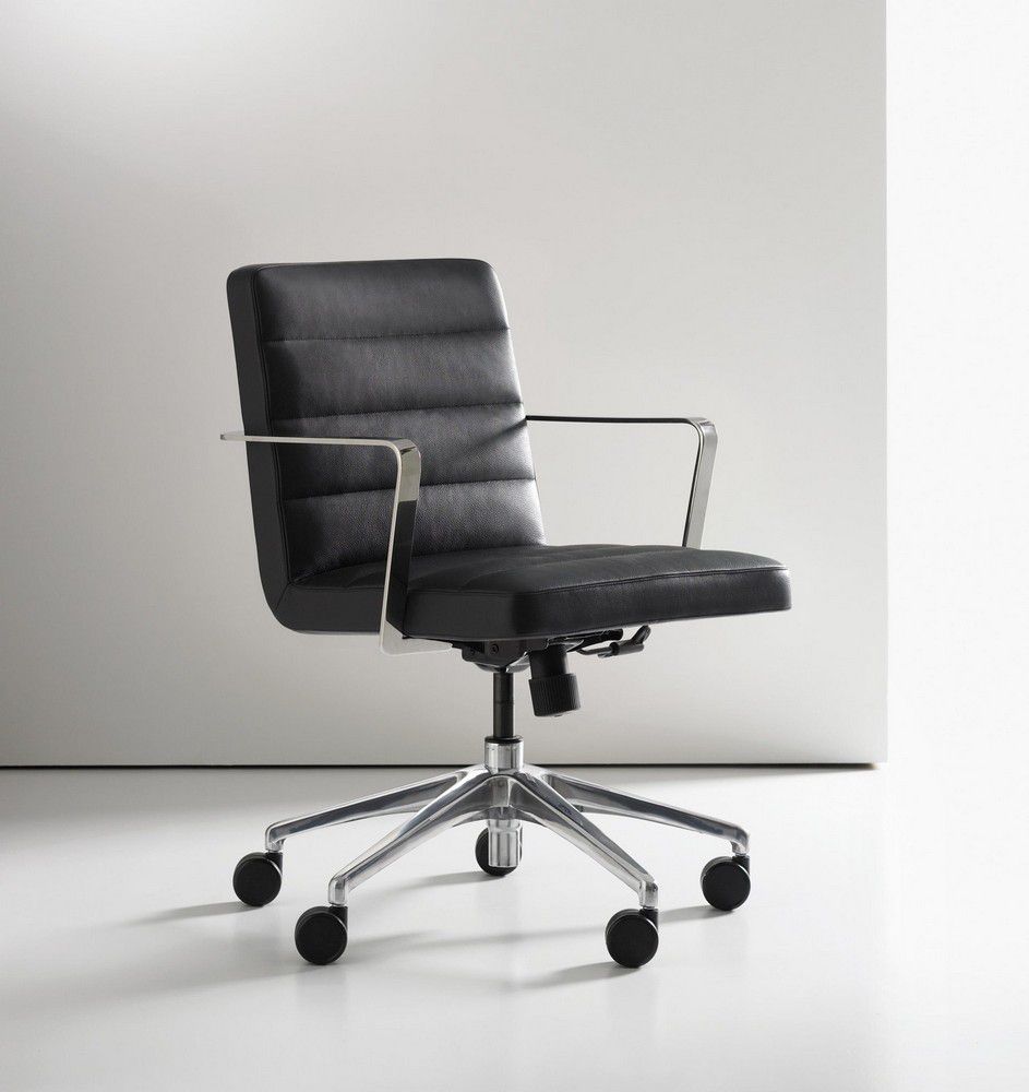 Bernhardt Design Duet Office Chair with Chrome Arms - United States ...
