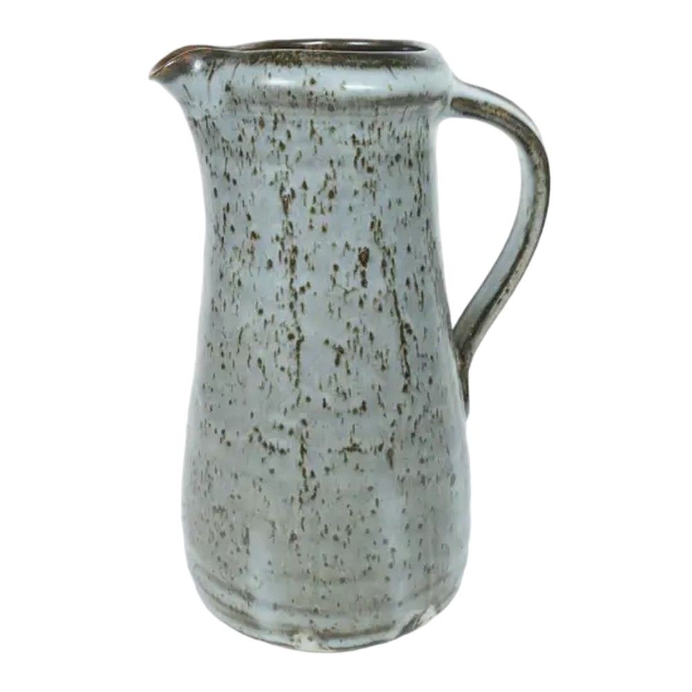 Dark Grey Glazed Tapered Cylinder Jug by Len Castle - Castle, Len ...