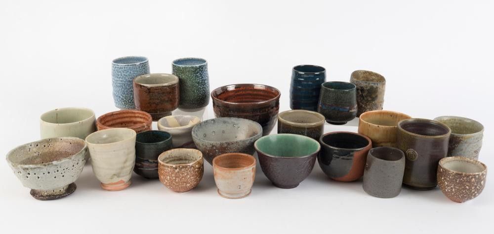 Assorted Australian studio pottery tea bowls and beakers collection - Zunknown - Zunknown