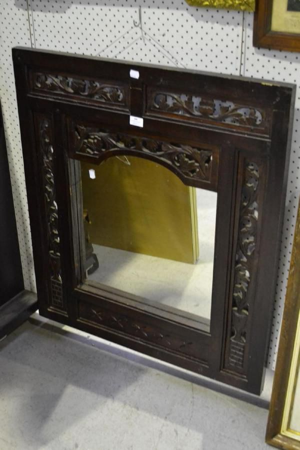 Balinese Mirror, 90 x 79 cm - Zother - Tribal