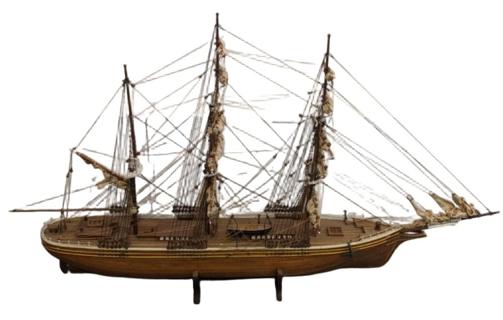 James Craig Model with Sails on Stand - Nautical Decor - Boats & Yachts ...