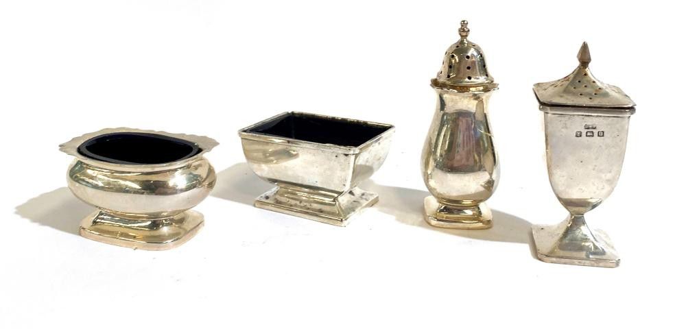Sterling Silver Salt, Pepper & Mustard Set, Deakin & Francis ...