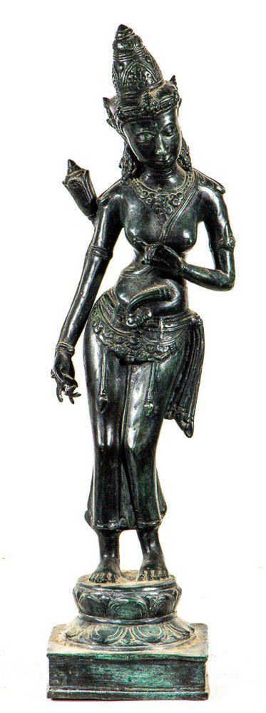 Southeast Asian Deity on Lotus Base (67cm) - Zother - Oriental