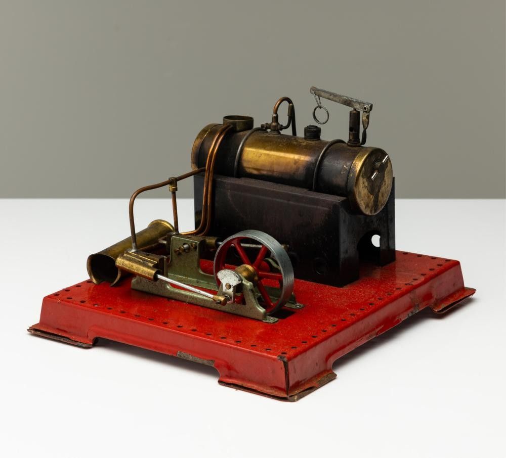Mamod Steam Engine S.E.3 with Original Box, Untested, 24cm Width ...