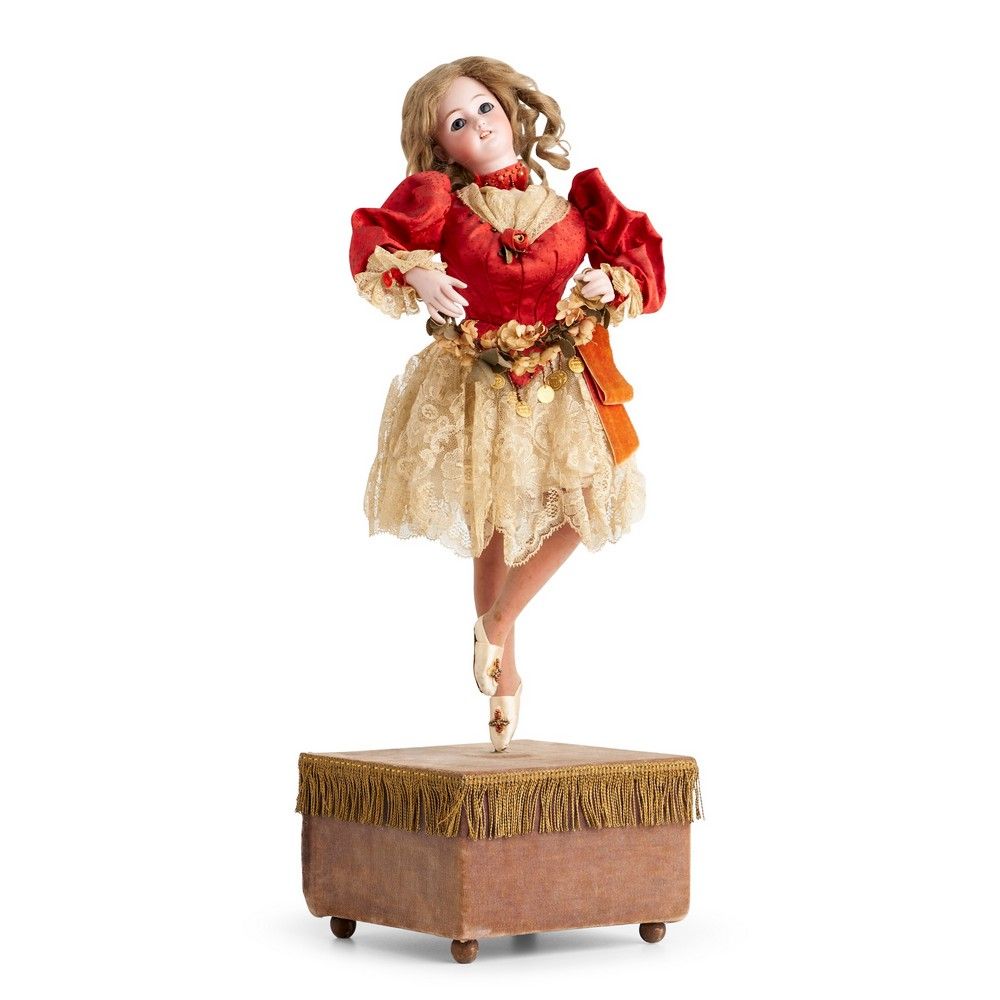 French Musical Automaton: The Ballerina by Leopold Lambert, c. 1900 ...