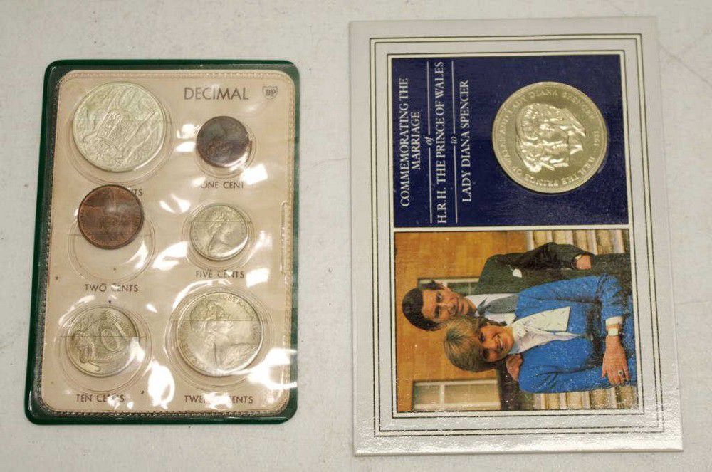 BP Australian 1966 Coin Set & UK Commemorative Crown - Coins ...