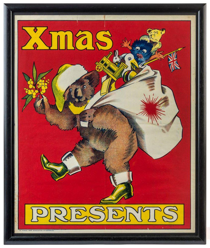 Disabled Men's Association Christmas Poster - Prints - Posters - Art