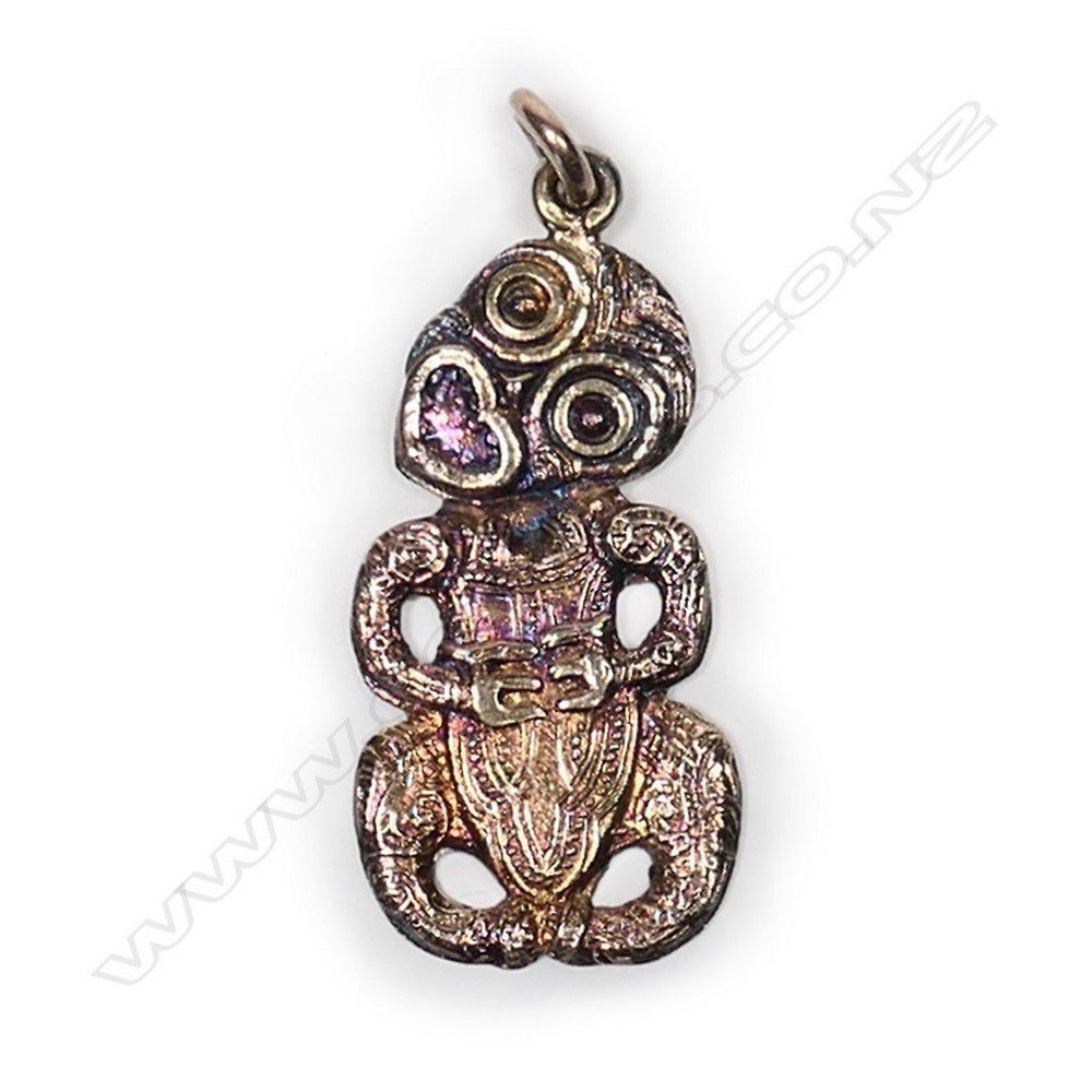 Rose Gold Vintage Hei Tiki Pendant/Charm - Pendants/Lockets - Jewellery