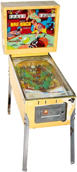 Gottlieb's 'Big Shot' Pinball Machine - Needs Attention - Arcade, Slot ...